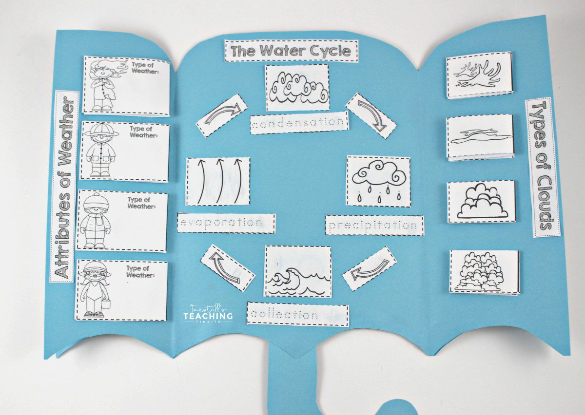 Weather Interactive Science Notebook - Tunstall's Teaching