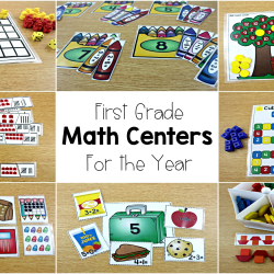 Write and Wipe Math Centers - Tunstall's Teaching Tidbits