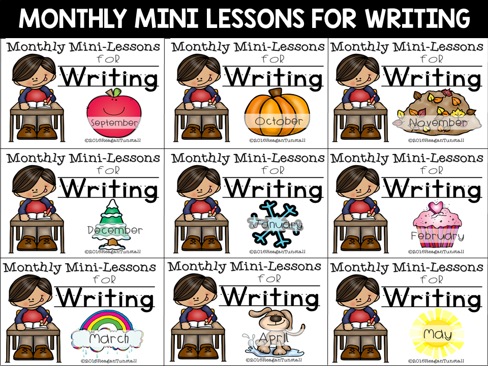 Writing Mini-Lessons - Tunstall's Teaching