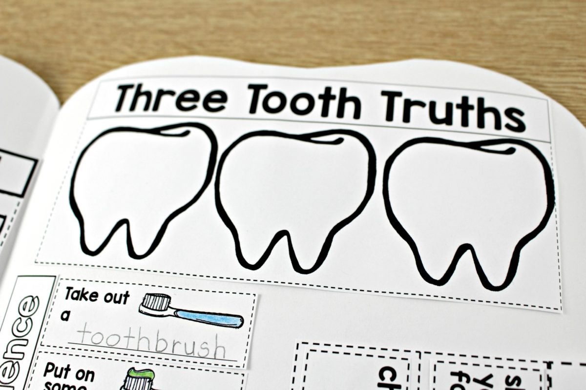 Dental Health Tooth Book - Tunstall's Teaching