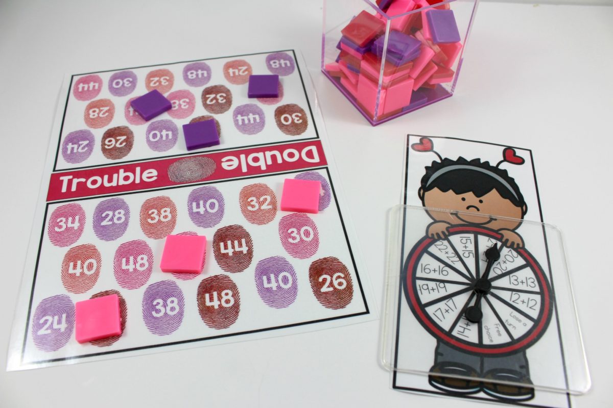 February Math Centers K,1, & 2 - Tunstall's Teaching Tidbits