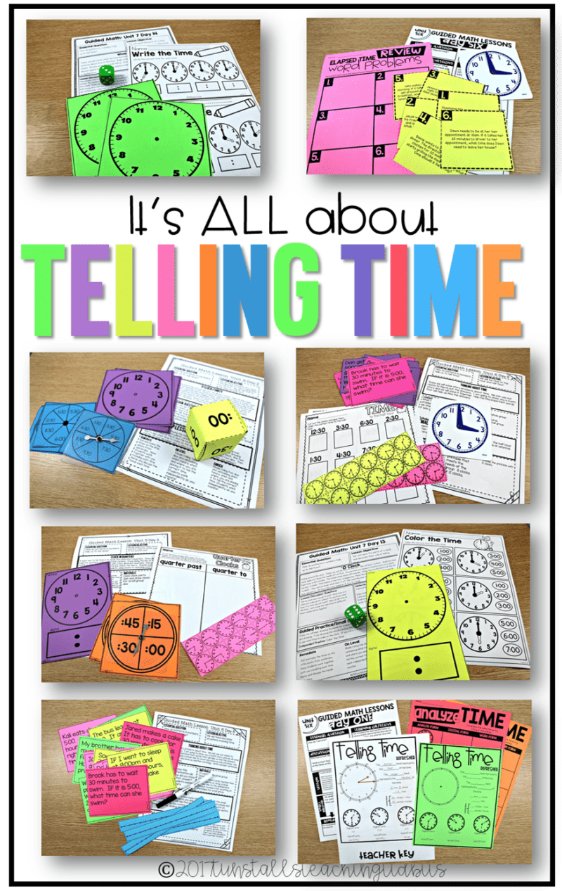 All About Teaching Time Tunstall s Teaching Tidbits All About Teaching Time Tunstall s Teaching Tidbits