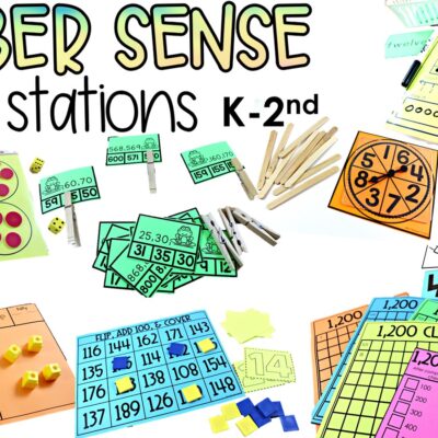 Third Grade Math Centers and Stations - Tunstall's Teaching Tidbits