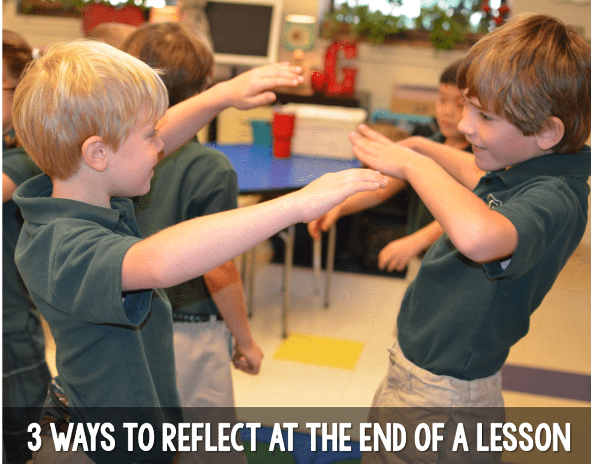 3 Simple Ways to do a Lesson Reflection - Tunstall's Teaching