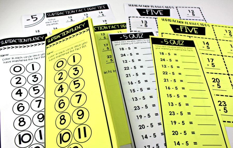 Math Fact Fluency - Tunstall's Teaching