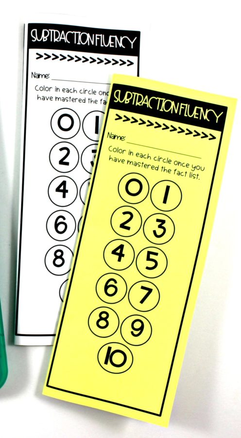 Math Fact Fluency - Tunstall's Teaching