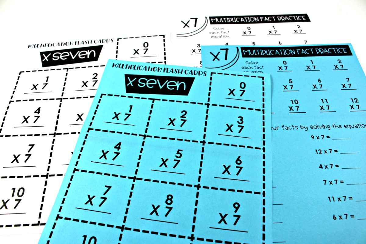 Math Fact Fluency - Tunstall's Teaching