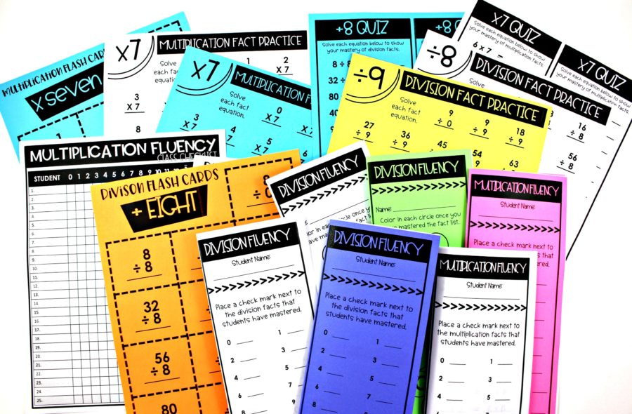 Math Fact Fluency - Tunstall's Teaching
