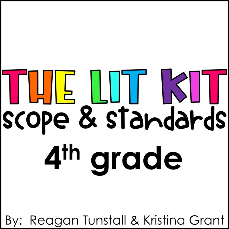 Summer Fun with the Lit Kit - Tunstall's Teaching Tidbits