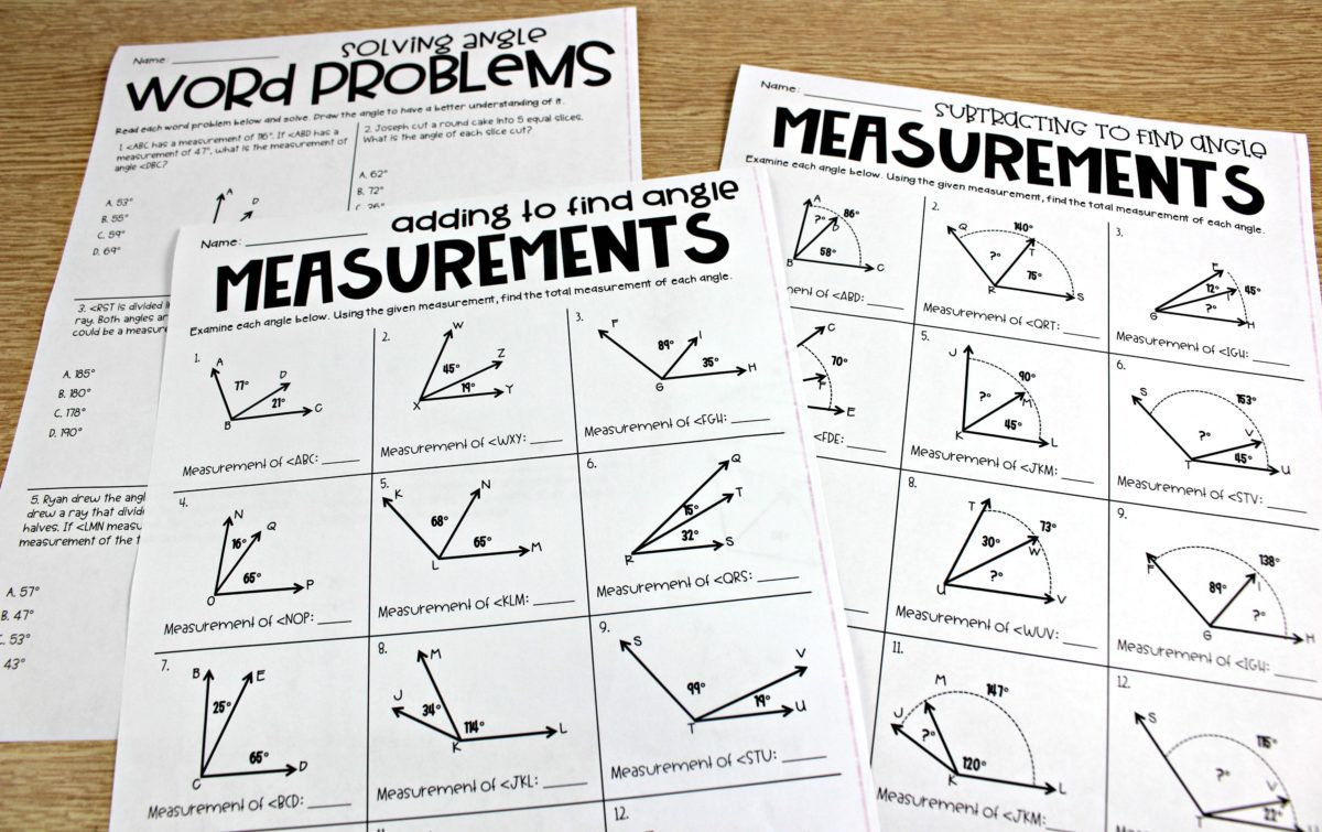 4th Grade Guided Math Geometry - Tunstall's Teaching