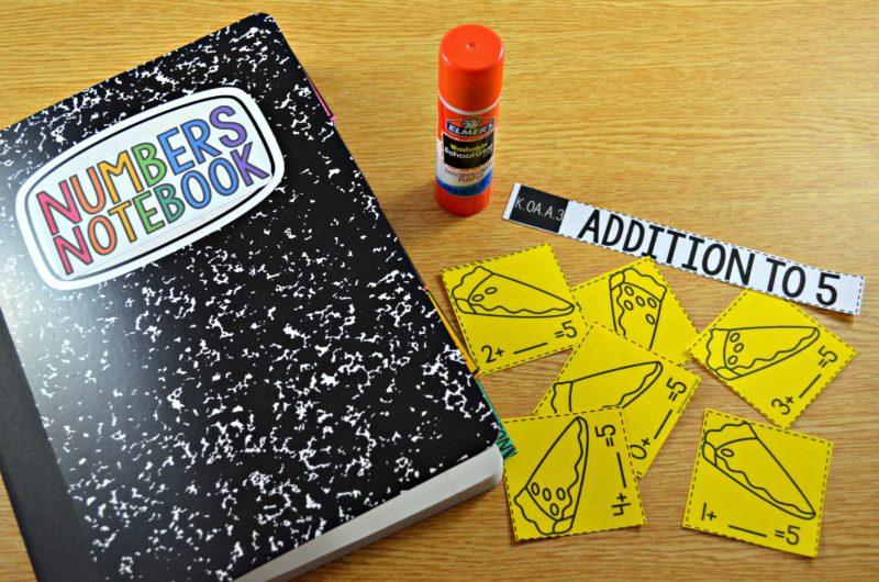 Color-Coded Learning: Numbers Notebook - Tunstall's Teaching