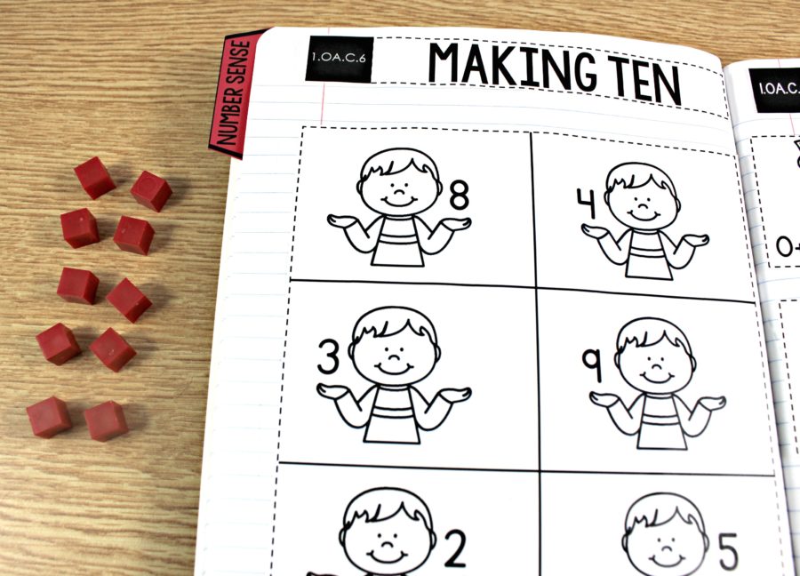Color-Coded Learning: Numbers Notebook - Tunstall's Teaching