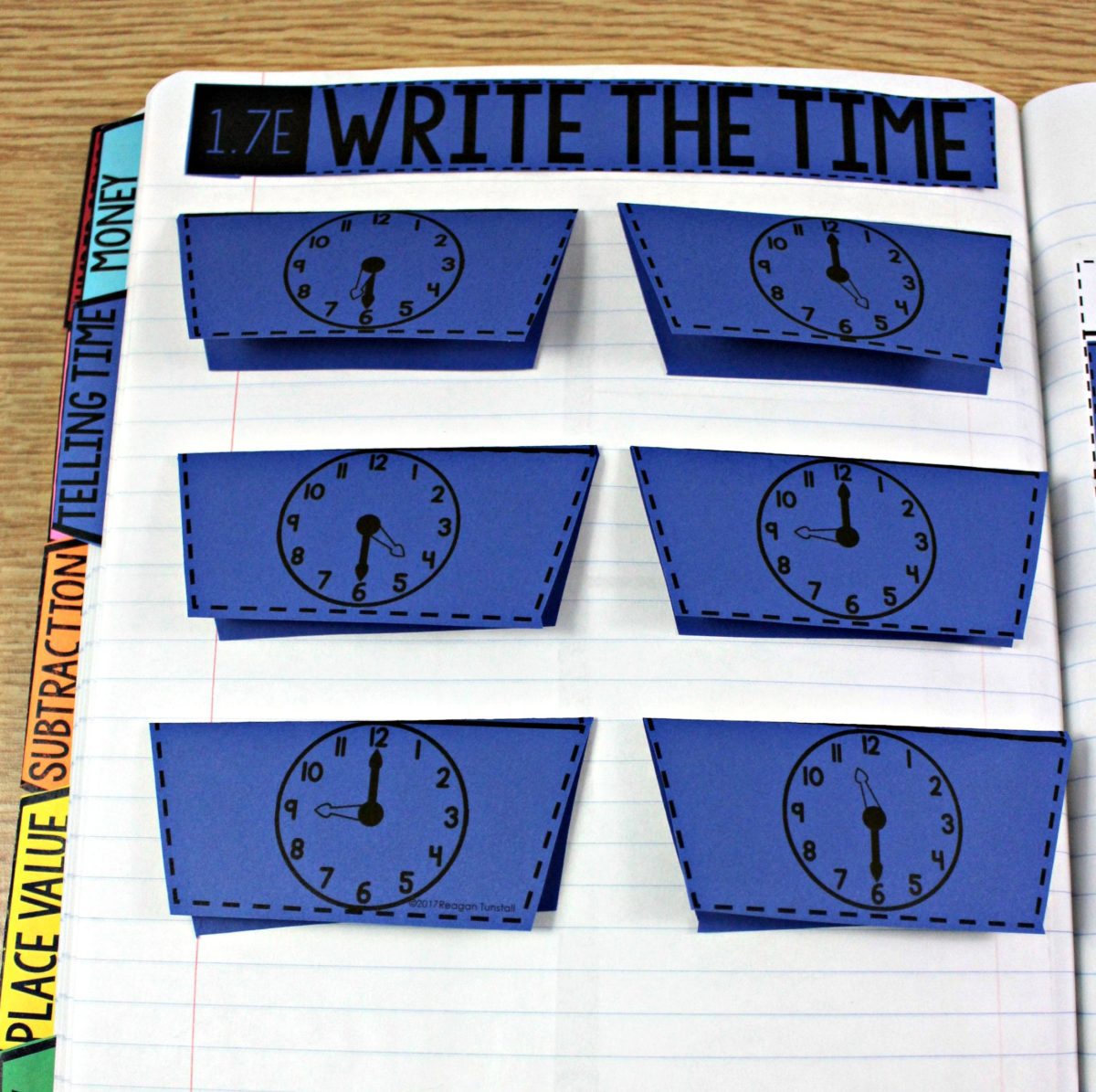 Color-Coded Learning: Numbers Notebook - Tunstall's Teaching