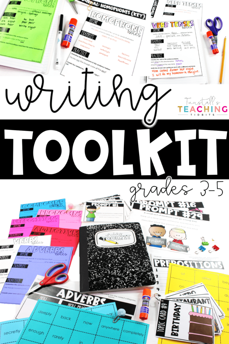 Writing Tool Kit Grades 3-5 - Tunstall's Teaching