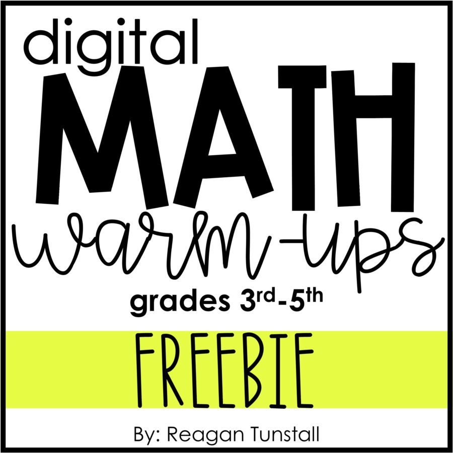 Digital Math Warm-Ups - Tunstall's Teaching Tidbits
