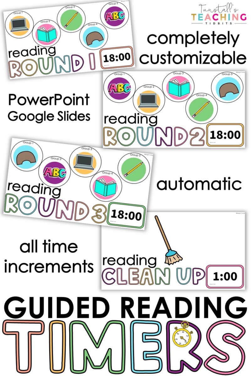 Guided Reading Timers - Tunstall's Teaching