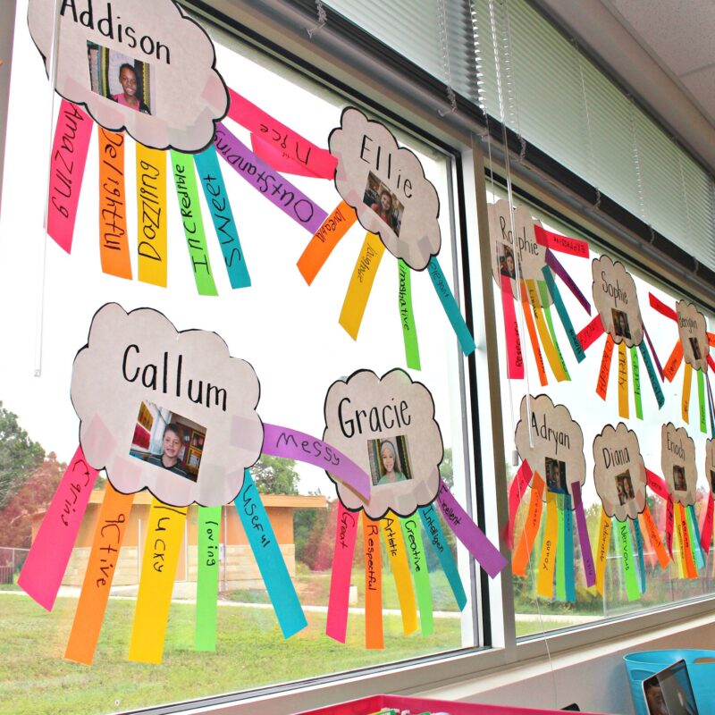 Rainbow Acrostic - Tunstall's Teaching