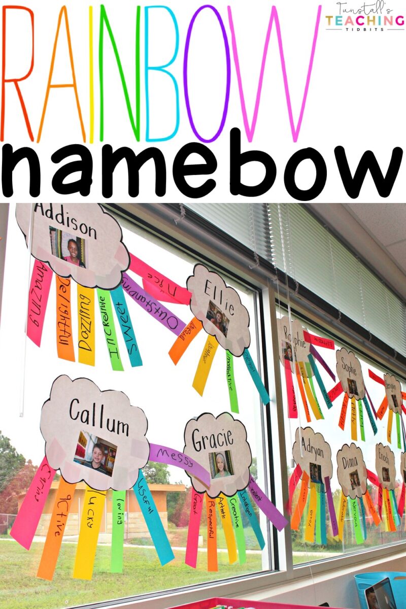 Rainbow Acrostic - Tunstall's Teaching