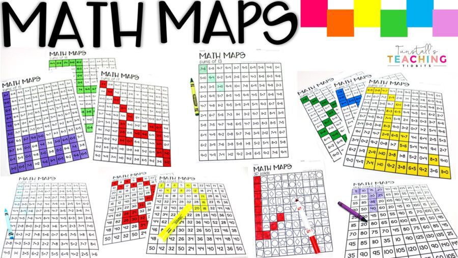Math Maps Fluency Builders - Tunstall's Teaching