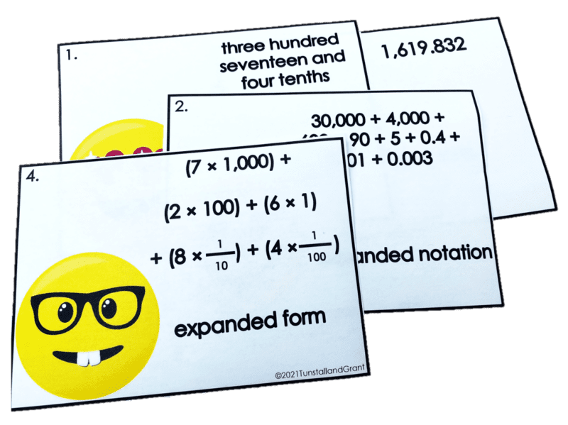 Math Stations for Upper Grades - Tunstall's Teaching