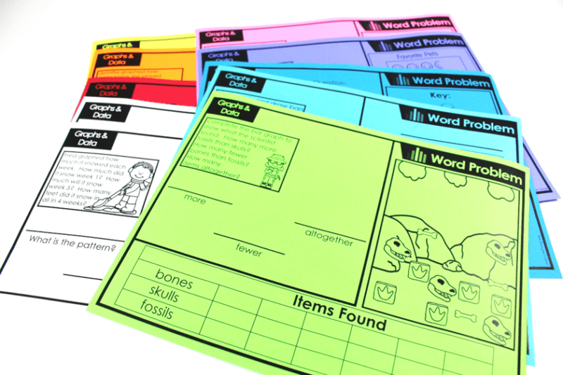 Word Problems Strategies and Work Mats - Tunstall's Teaching