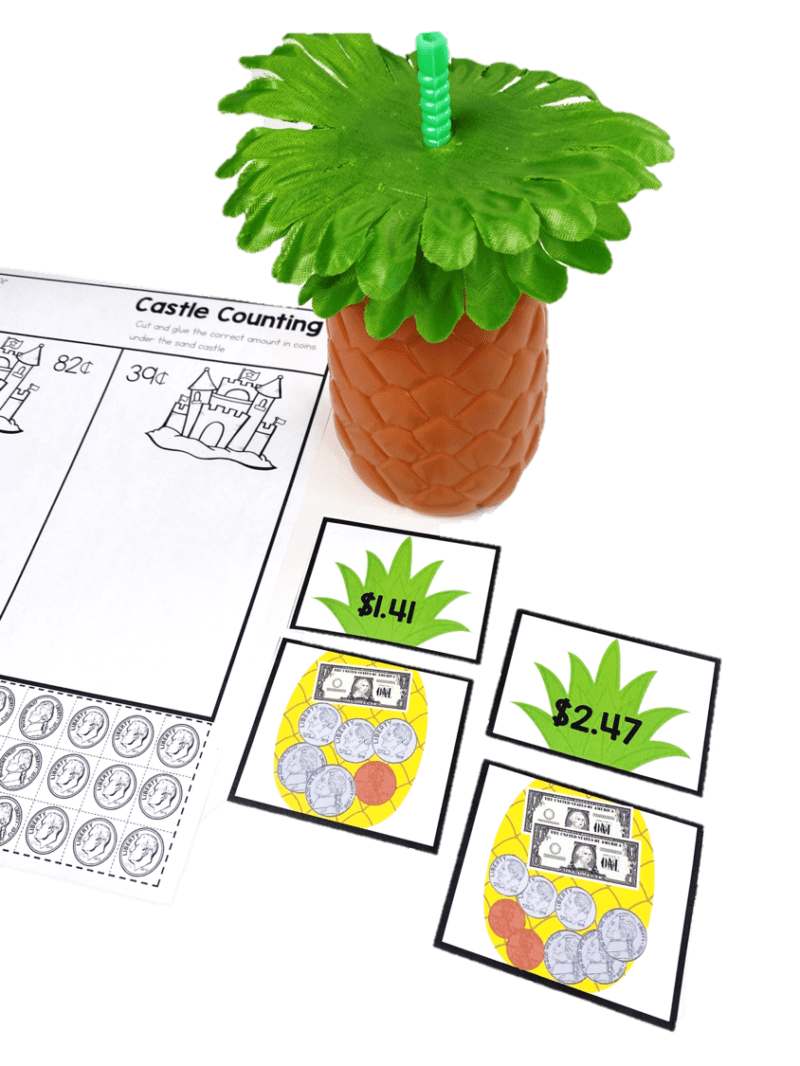 Summer Themed Math Centers - Tunstall's Teaching