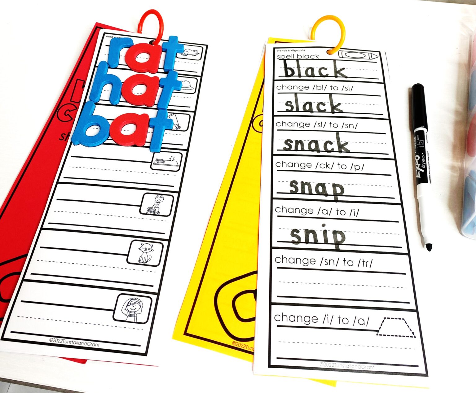 Word Chains for Reading Skills - Tunstall's Teaching