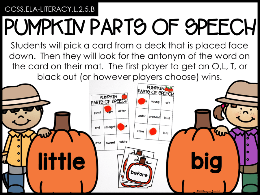 Pumpkin Themed Learning - Tunstall's Teaching Tidbits