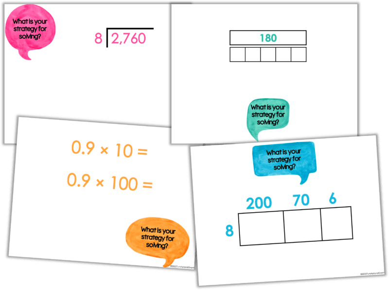 Number Talks for Math Warm-Ups pre-K-5 - Tunstall's Teaching