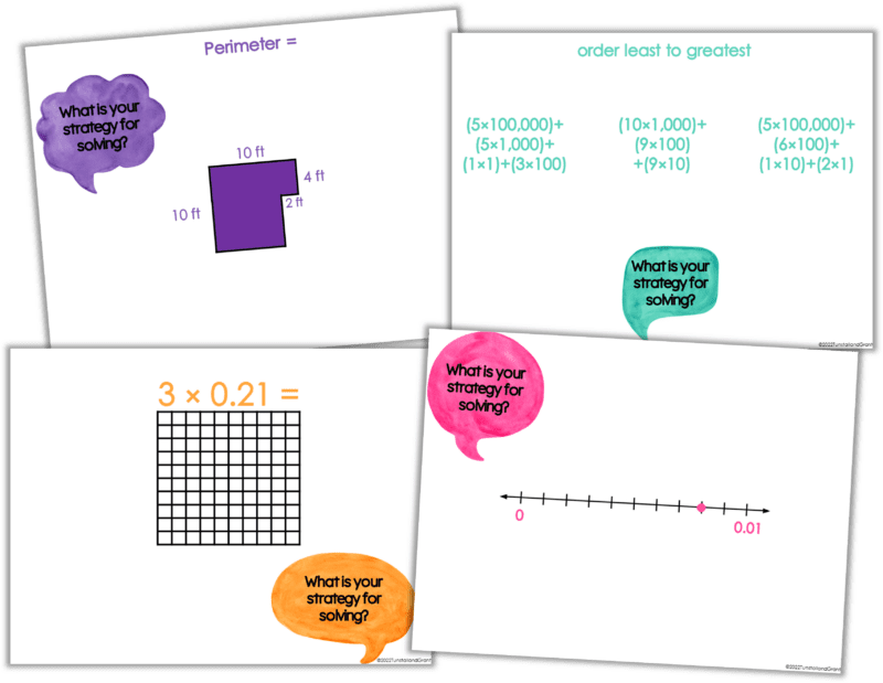 Number Talks for Math Warm-Ups pre-K-5 - Tunstall's Teaching