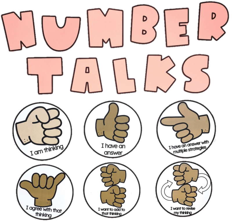 Number Talks for Math Warm-Ups pre-K-5 - Tunstall's Teaching