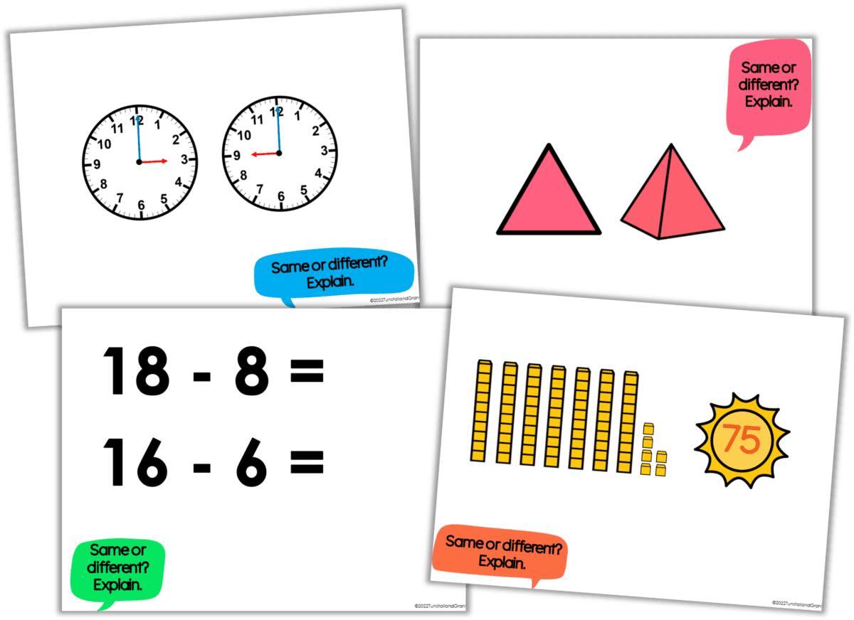 Number Talks for Math Warm-Ups pre-K-5 - Tunstall's Teaching