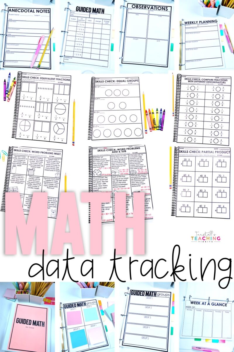 Math Data Tracking - Tunstall's Teaching