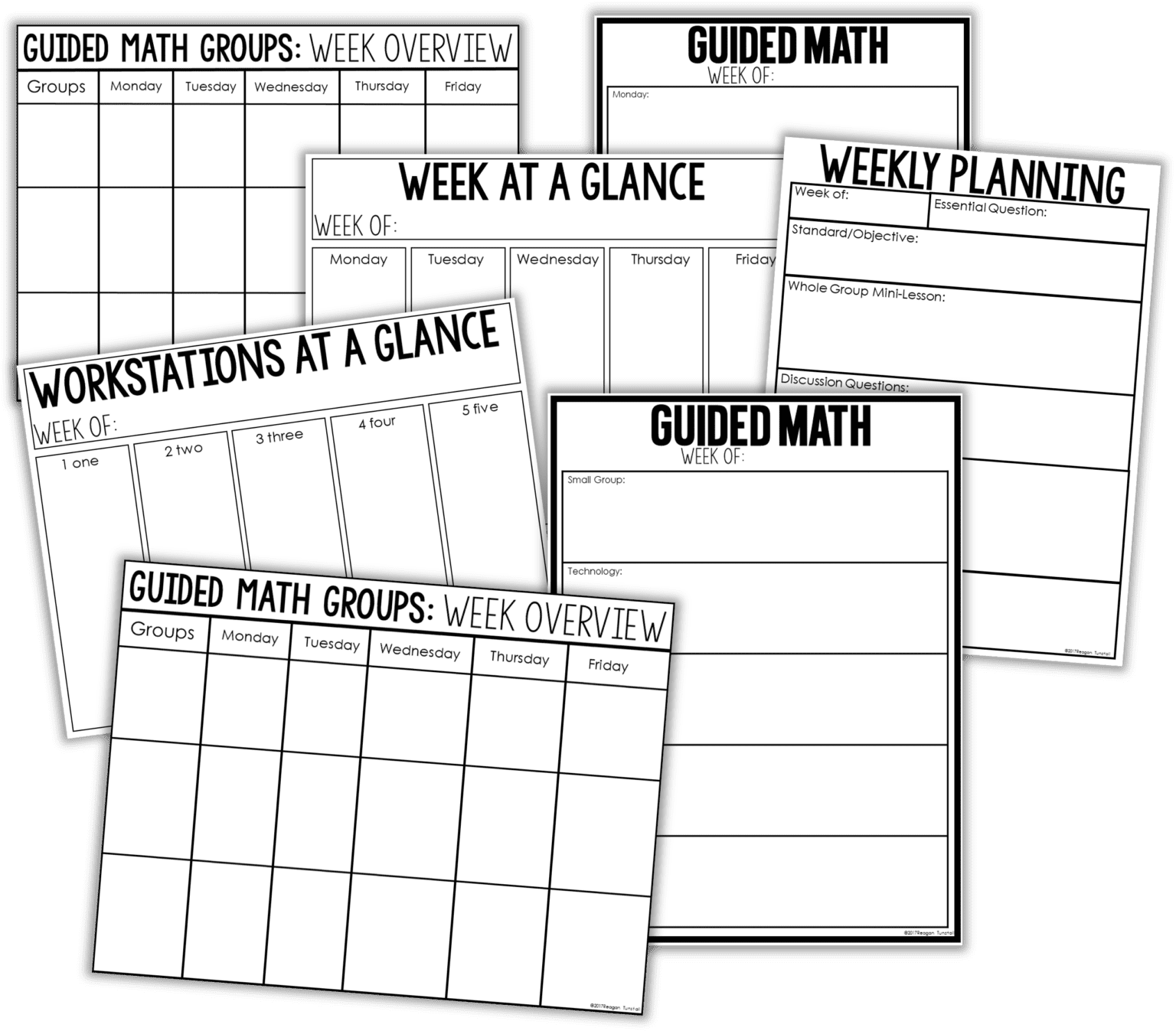 Math Data Tracking - Tunstall's Teaching